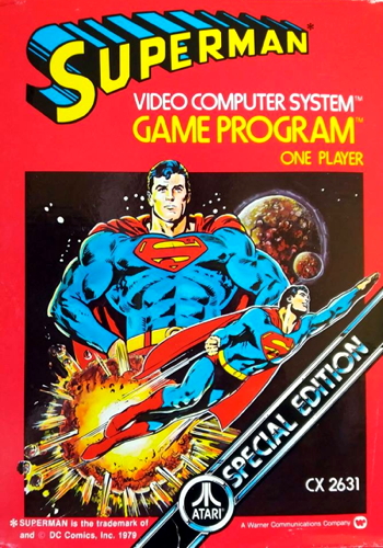 190 superman video computer system game program | Superheroes Every Day
